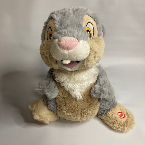 Hallmark | Toys | Disney Thumper Hallmark Talking Plush | Poshmark